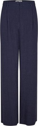 Lollys Laundry Femme, Pantalons, Bleu, Taille: 38 FR Wide Pantalons