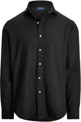 Polo Ralph Lauren Chemise col classique en coton m&eacute;lang&eacute;