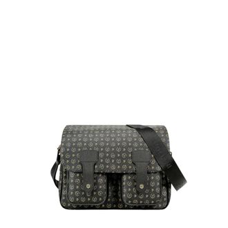 Pollini Heritage Messenger Umh&auml;ngetasche - - Bags - Damen - Schwarzk - ONE SIZE