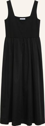 Comma Comma Kleid Im Materialmix schwarz
