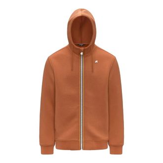 K-Way Homme, Sweatshirts et sweats &agrave; capuche, Orange, Taille: XL Veste Spacer Rainer
