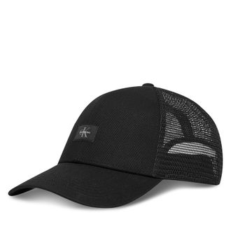 Calvin Klein Cap Calvin Klein Monologo Woven Patch Trucker LV04D5099G Schwarz