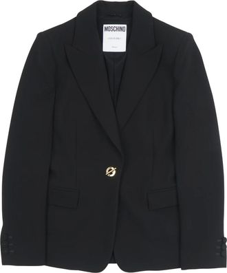 Moschino Femme, Vestes, Noir, Taille: 42 FR Blazers