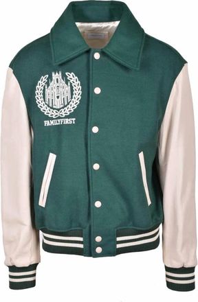 Family Fir$t Milano Family First, Homme, Vestes, Vert, Taille: XL Bomber Jacket