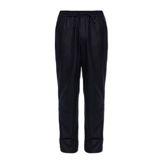 Sease Mindset Wollhose mit G&uuml;rtel - - Trousers - Herren - Blau - M