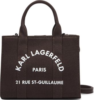 Karl Lagerfeld Handtasche KARL LAGERFELD A3W50118 Braun