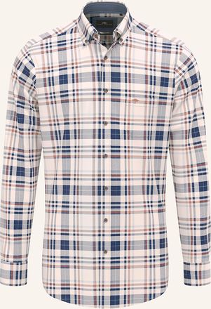 Fynch-Hatton Fynch-Hatton Flanellhemd Regular Fit blau