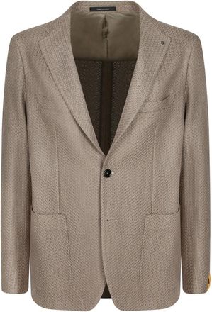 Tagliatore Homme, Vestes, Beige, Taille: 3XL Blazer en jersey