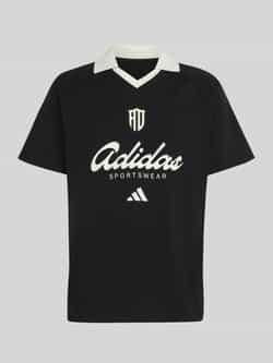 adidas Relaxed Fit Poloshirt aus reiner Baumwolle