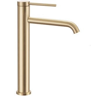 Rea Rubinetto Lavabo Rea Clif Gold Brush High