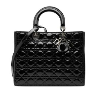 Dior Sac &agrave; main vintage en cuir Pre-owned - Femme - Pre-owned - Noir - Taille: ONE Size