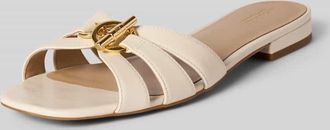 Lauren Ralph Lauren Pantoletten aus echtem Leder Modell BLAIKE SLIDE