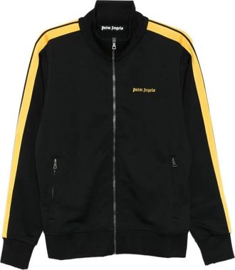 Palm Angels Herren, Sweatshirts & Hoodies, Schwarzk, MGröße