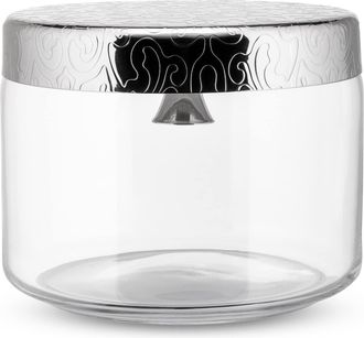 Alessi MW29 Dressed Keksdose aus Glas mit Glöckchen