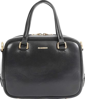 Jil Sander Vision Small Leather Top Handle Bag