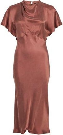 HUGO BOSS Robe longue cintr&eacute;e fluide