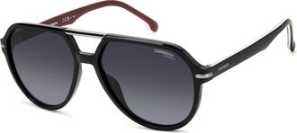 Carrera 315/S BLACK BURGUNDY/DARK GREY SHADED 58/15/145 Herrenbrillen Sonnenbrillen