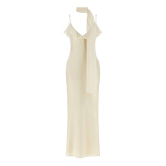 Rotate Silhouette Slip - - Dresses - Damen - Beige - S