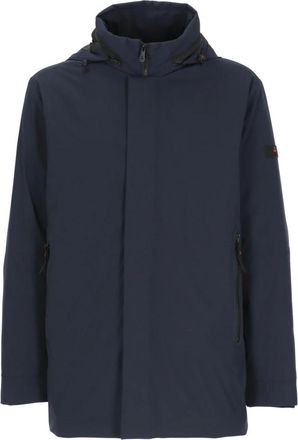 Peuterey Veste Longue Rembourr&eacute;e - Homme - Vestes - Bleu - Taille: S