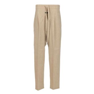 Fear of God Drawstring Straight Pant - - Trousers - Herren - Beige - L