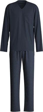 CALIDA Homme, V&ecirc;tements de nuit et de d&eacute;tente, Bleu, Taille: M Relax Streamline Pyjama
