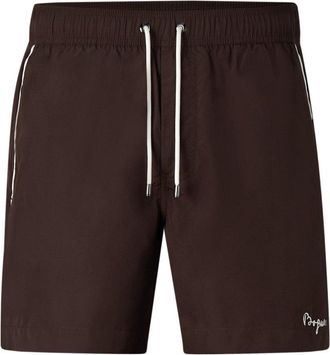 Bogner Badeshorts Paul f&uuml;r Herren - Dunkelbraun - 50