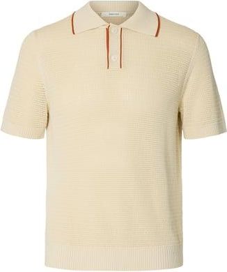 Selected Polo manches courtes en coton