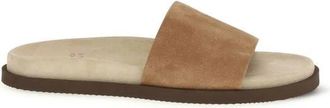 Brunello Cucinelli Lamb Ovis Aries Aries Flat Sandalen - - Shoes - Herren - Beige - 41 EU