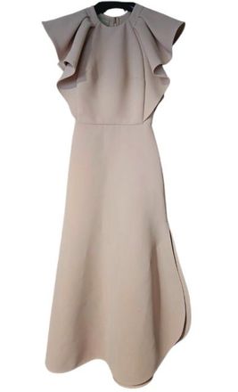 Elie Saab Light Pink Midi Dress Size 36