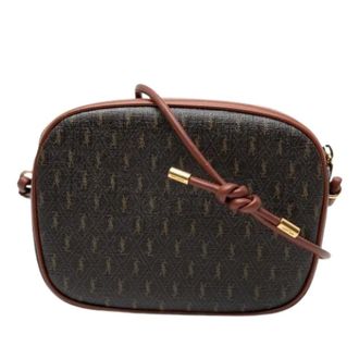 Saint Laurent Sac bandouli&egrave;re vintage Pre-owned - Femme - Pre-owned - Brun - Taille: ONE Size