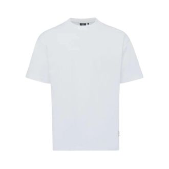 Genti Relaxed Fit Baumwoll-T-Shirt - - Tops - Herren - Wei&szlig; - 2XL