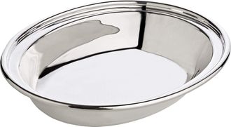 Edzard Schale Olympia (&Oslash; 21 cm, H 4 cm) schwerversilbert - Original Servierschale, Dekoschale, Obstschale, Serviersch&uuml;ssel - Sch&uuml;sselschale oval f&uuml;r Deko & S