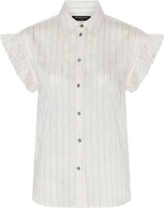 Bruuns Bazaar Femme, Blouses et Chemises, Blanc, Taille: 46 FR CoccoBBBilla Shirt
