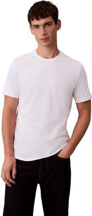 Calvin Klein Jeans Tee Shirt Classic Monogram yaf Bright White L
