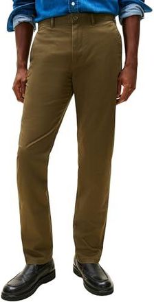 Tommy Hilfiger Core Denton Essential Twill Mw0Mw40262 Chino, Khaki (Army Green), 34W / 30L Homme