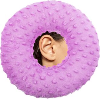 Generico Perforationskissen: Bequemes St&uuml;tzkissen f&uuml;r das Ohrloch, seitlicher Schlafschutz mit weicher Druckkontur, therapeutische Polsterung, Erholungsruhe