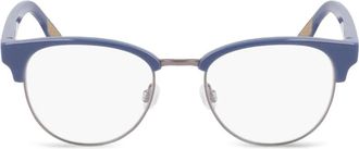 Nike lunettes de vue 8402 à monture mi-longue - Bleu