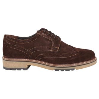 Ara Homme, Chaussures, Brun, Taille: 41 EU Chaussures à lacets en daim marron pour hommes