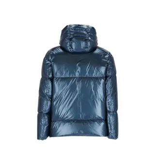 Herno Mens Blue Polyamide Full-Length Jacket Clothing