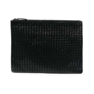 Dragon Diffusion Schwarze Leder Geflochtene Top-Rei&szlig;verschlusstasche - - Bags - Damen - Schwarzk - ONE SIZE