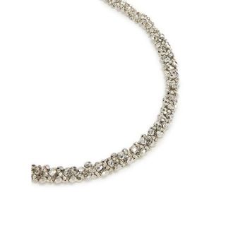 Au Printemps Paris Collier tress&eacute;