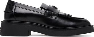 Tommy Jeans Slipper Tjw Fringes Loafer EN0EN02790 Schwarz