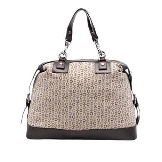 Celine Pre-owned Bedruckte Canvas Handtasche - - Pre-owned - Damen - Beige - ONE SIZE