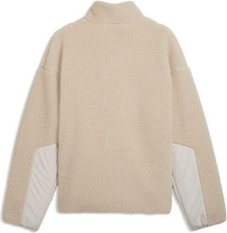 Puma Wendejacke HYBRID REFIBRE SHERPA JACKET M sportlicher Stil, mit Rei&szlig;verschluss, mit Cargotasche, aus Rippware