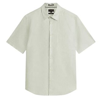 Ted Baker Palomas Leinenhemd In Hellgr&uuml;n