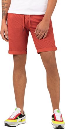 Timezone Herren Slim LucaTZ Shorts, rot, 36