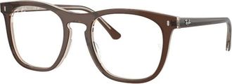 Ray-Ban unisex, Accessoires, Brun, Taille: 51 MM Rx2210V Optical Frame