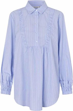 Masai Femme, Blouses et Chemises, Bleu, Taille: 42 FR 2077P Chemise &agrave; manches longues