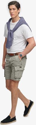 Superdry Core - Short cargo - Vert kaki clair
