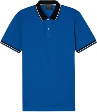 Olymp Polohemd - - Tops - Herren - Blau - L